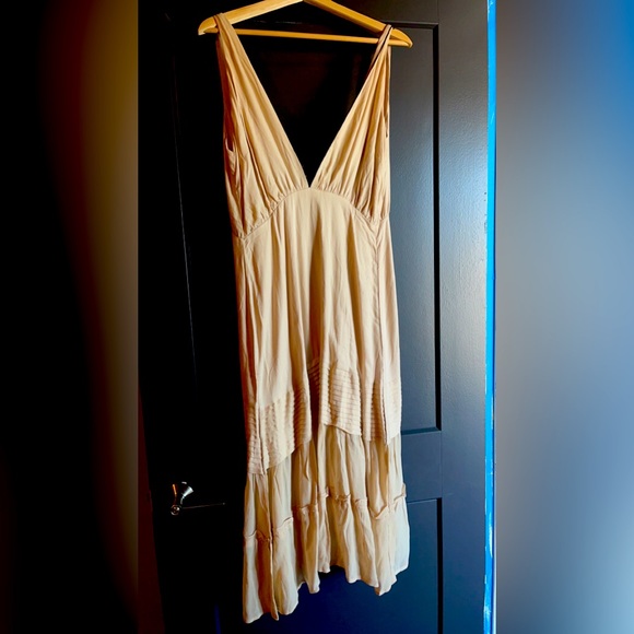 Aura | Dresses | Aura New Never Word Offwhite Dress | Poshmark